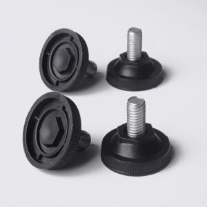 Plastic foot pad base furniture accessories plastic adjustable feet ...